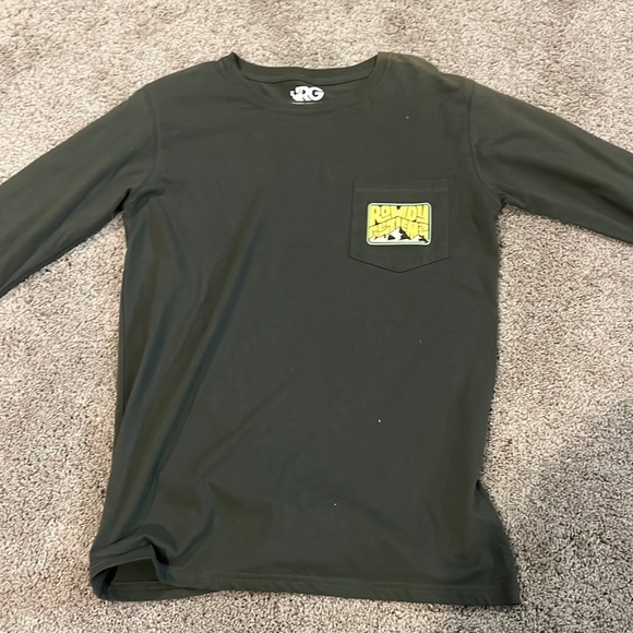 Shirts | Rowdy Gentleman Long Sleeve Tshirt With Logos On Front And ...